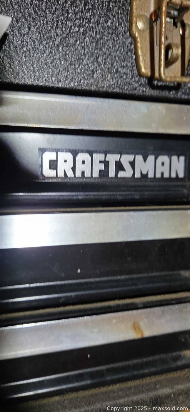 Craftsman Rally Box 3-Drawer Lockable Toolbox With Sockets | Maxsold