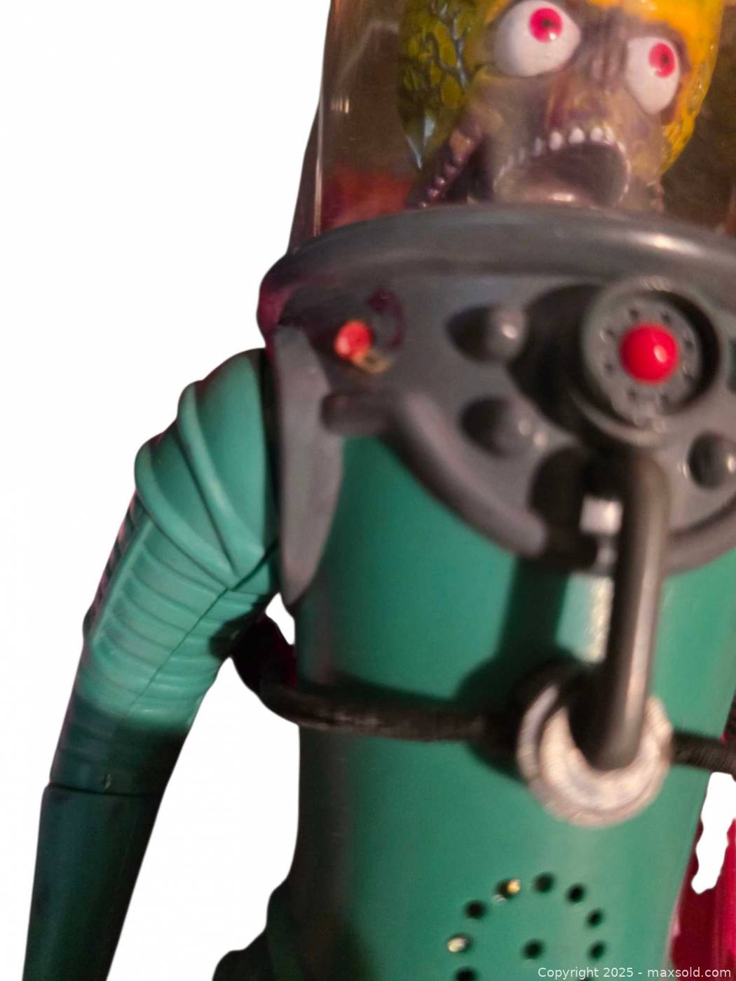 Mars Attacks tin sign and action figures | Maxsold