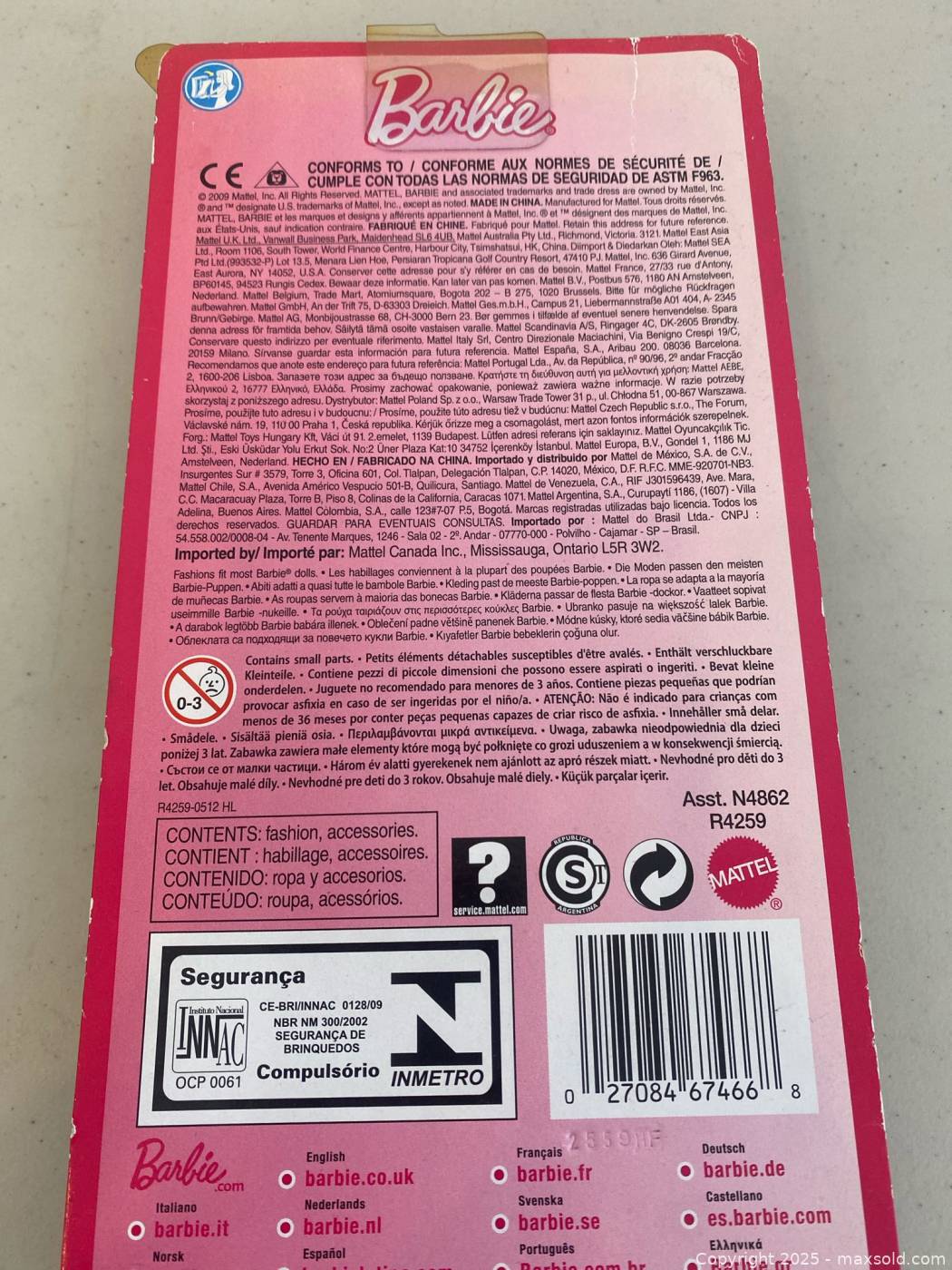 Barbie awards night doll & nurse accessory set | Maxsold