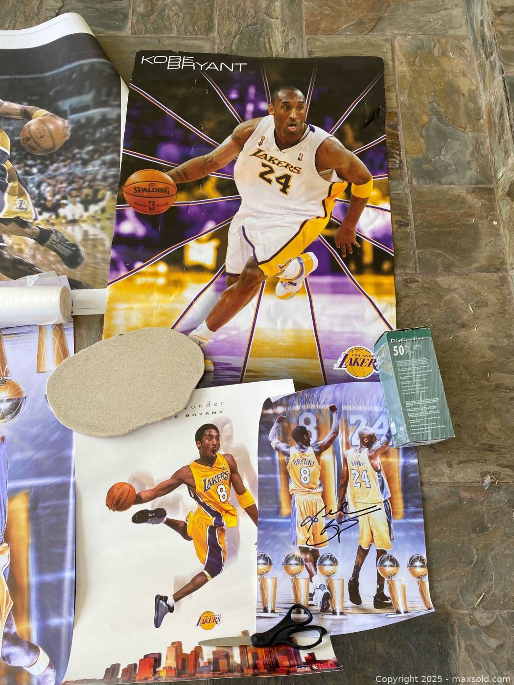 Kobe Bryant posters and sticker decals | Maxsold