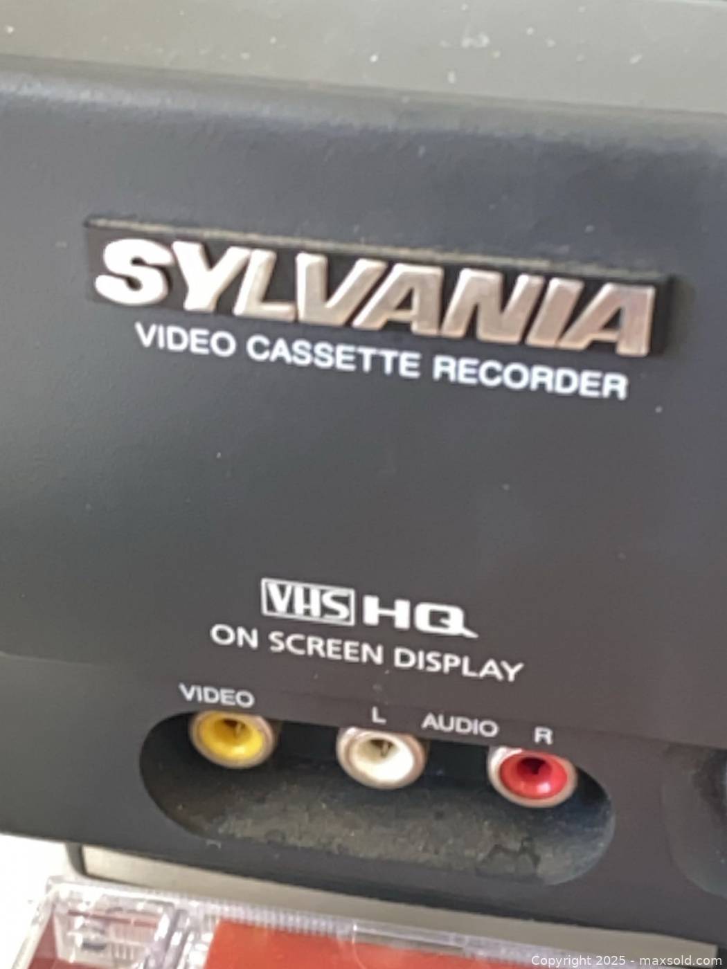 Sylvania 4-Head VHS Recorder & 10 Software Titles | Maxsold