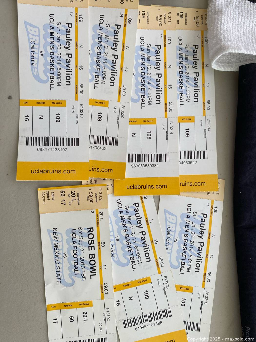 UCLA Bruins memorabilia lot | Maxsold