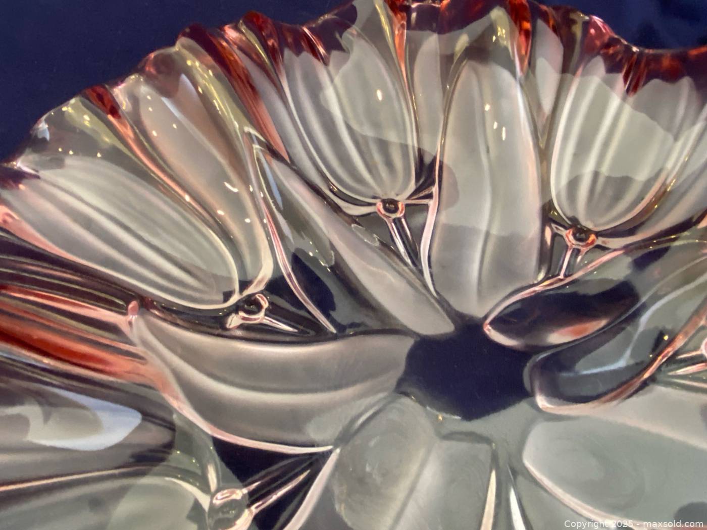 Mikasa Pink Rosella Platter & Pink Tulip Bowl | Maxsold