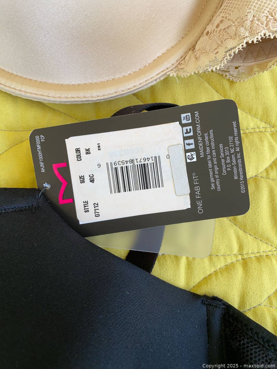 Women’s New Bras Size 40C, 6 Pieces | Maxsold