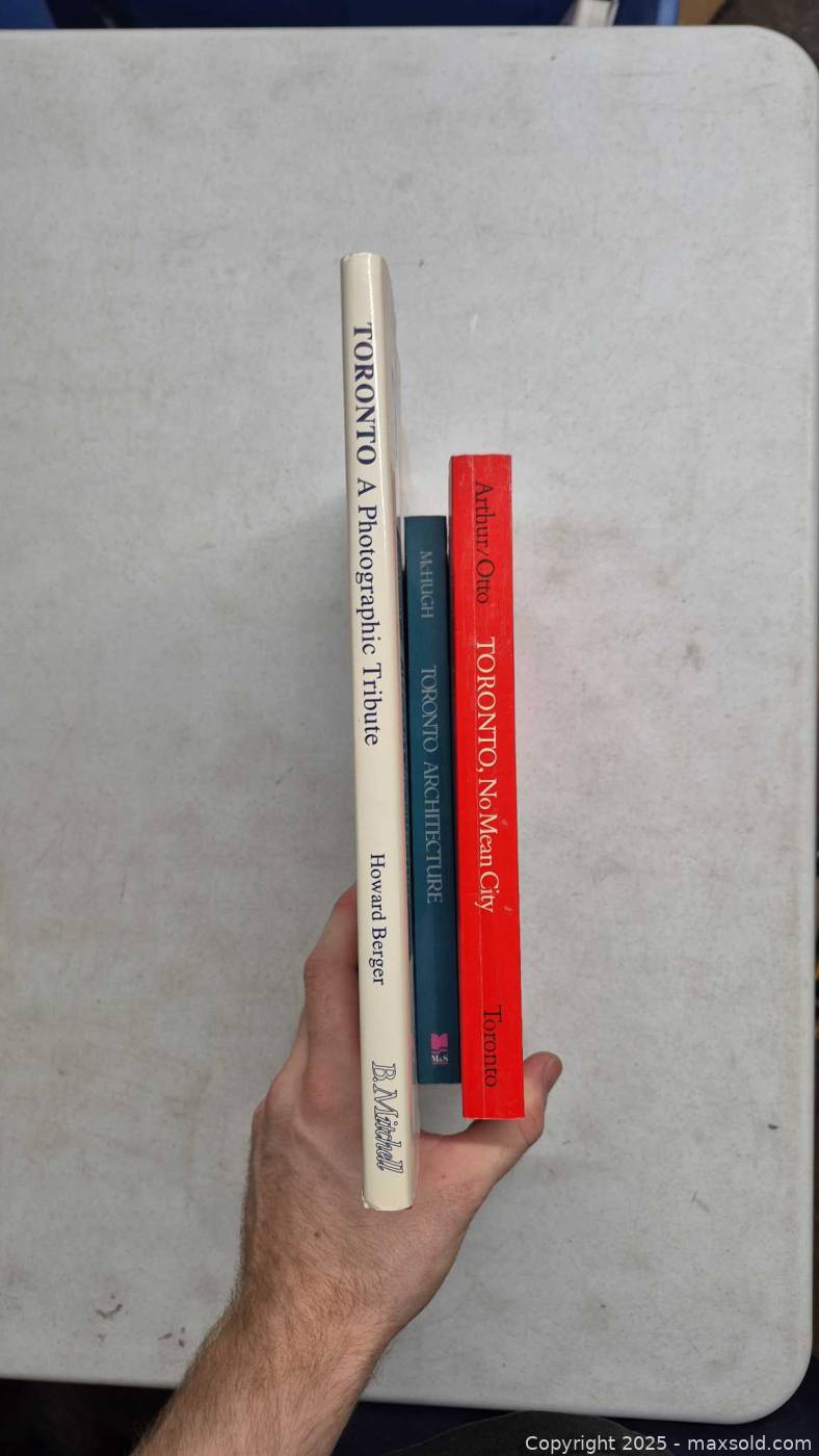3 Toronto city and architecture books | Maxsold