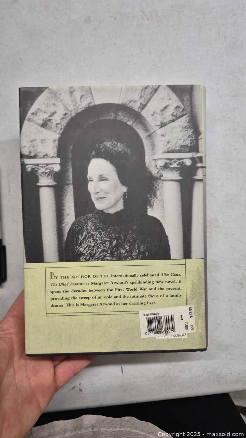 The Blind Assassin signed hardcover | Maxsold