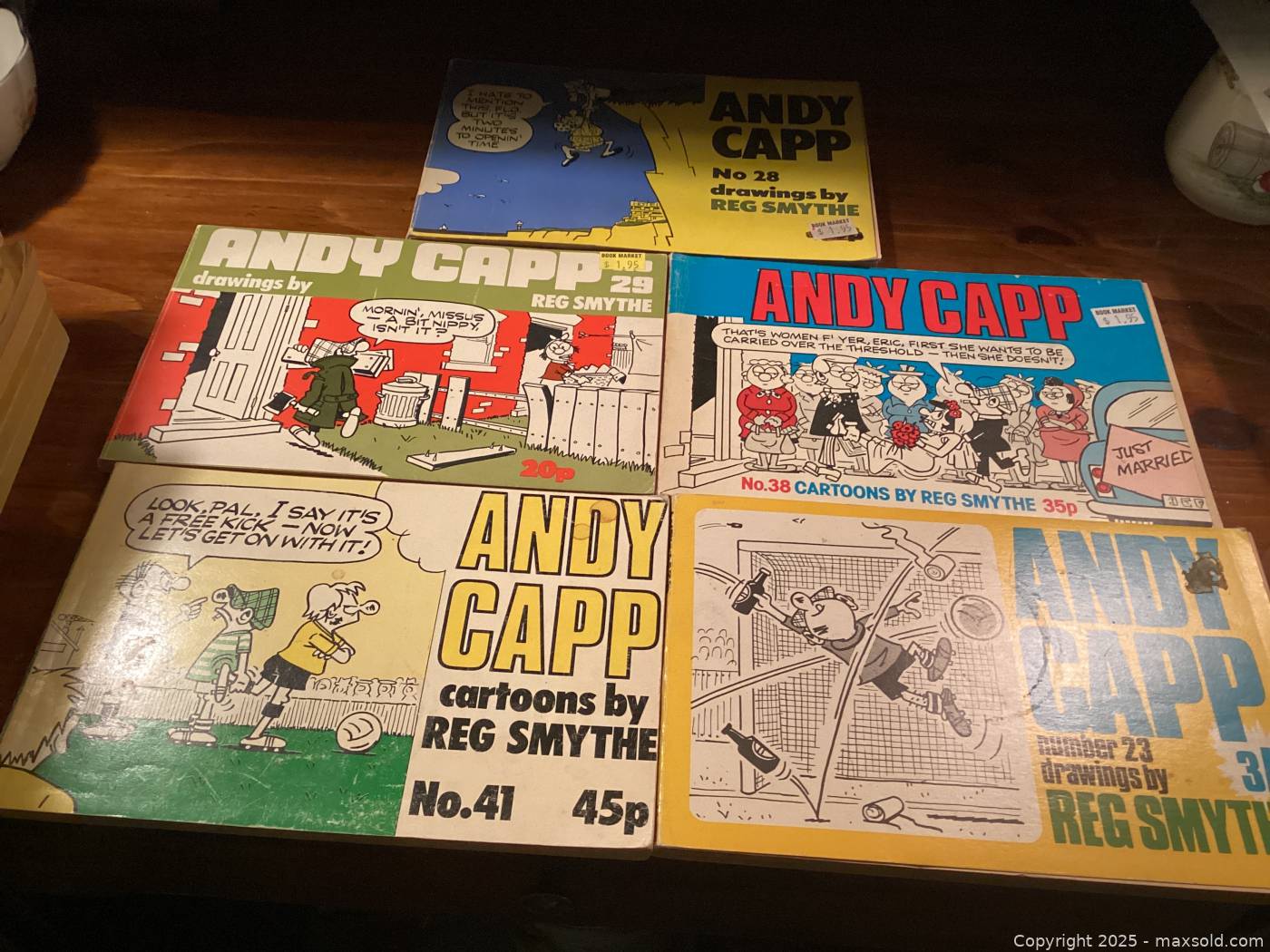 Andy Capp cartoon paperbacks, 5 | Maxsold