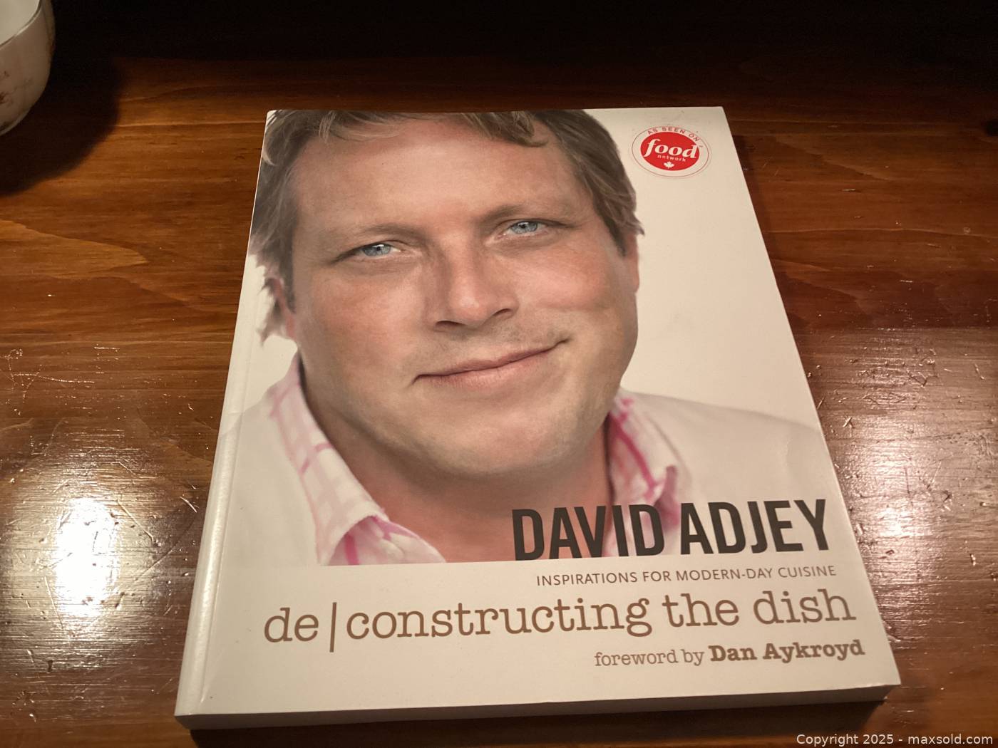 David Adjey deconstructing the dish | Maxsold