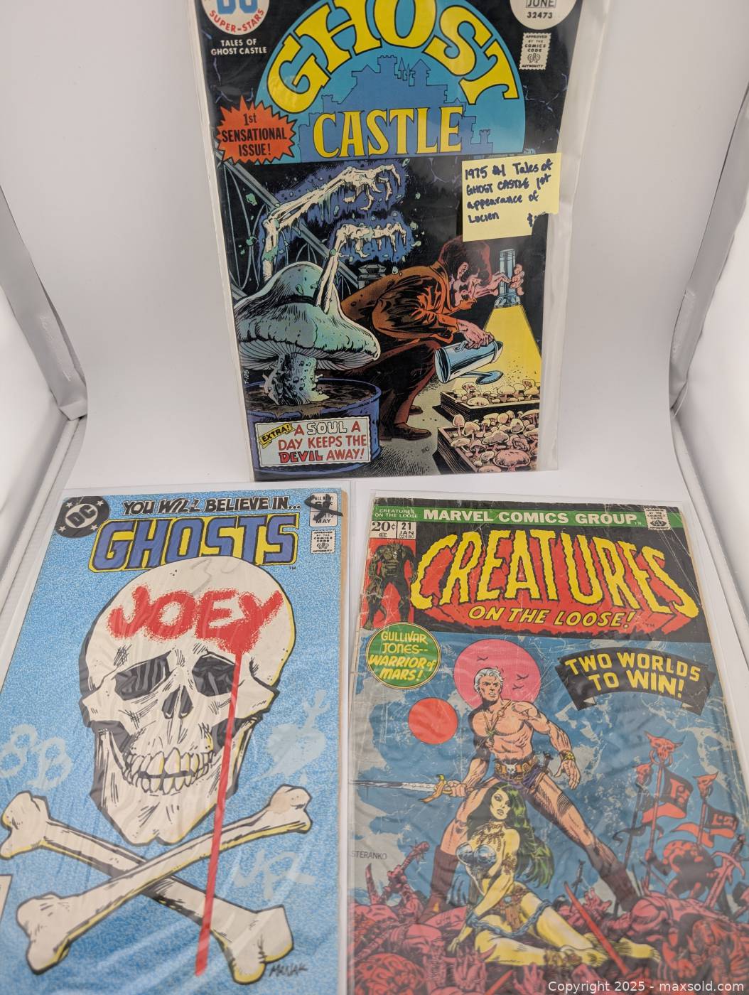 1970s-80s Ghost & Horror Comic Books, 8 | Maxsold