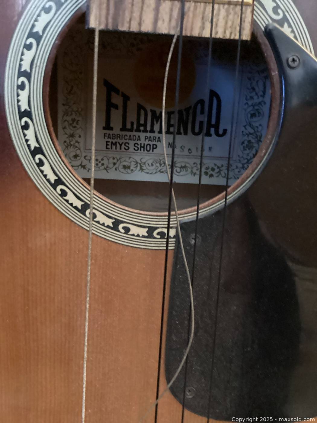 Flamenca guitar, tripod, canes, baton, shoehorns | Maxsold