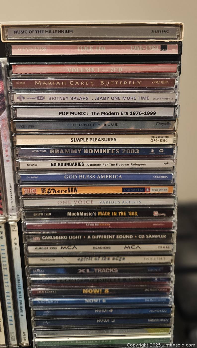 34 compilation and pop CDs 1980s-2000s | Maxsold