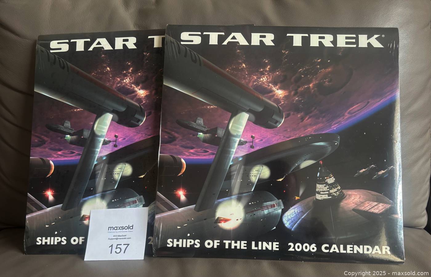 Star Trek Ships of the Line 2006 Calendars Sealed | Maxsold