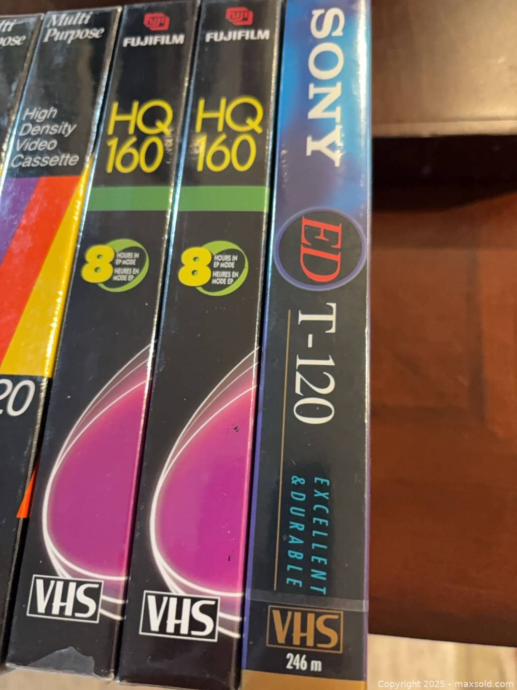 Blank Sealed VHS Tapes | Maxsold