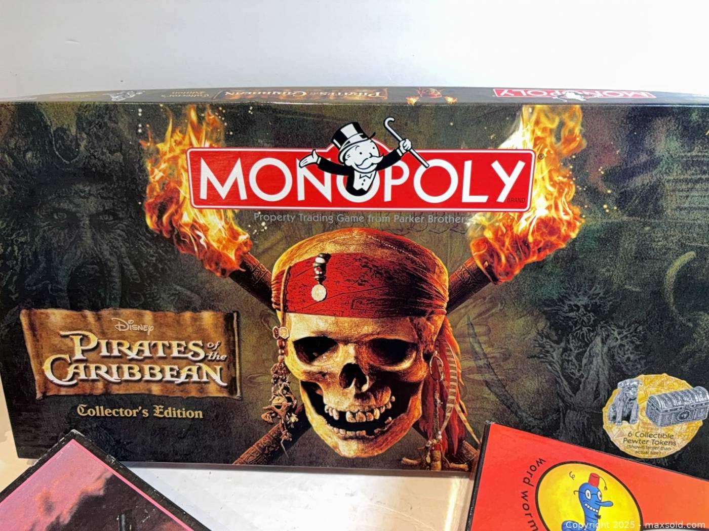 Monopoly Pirates Caribbean, Cranium, Miami Vice board games | Maxsold