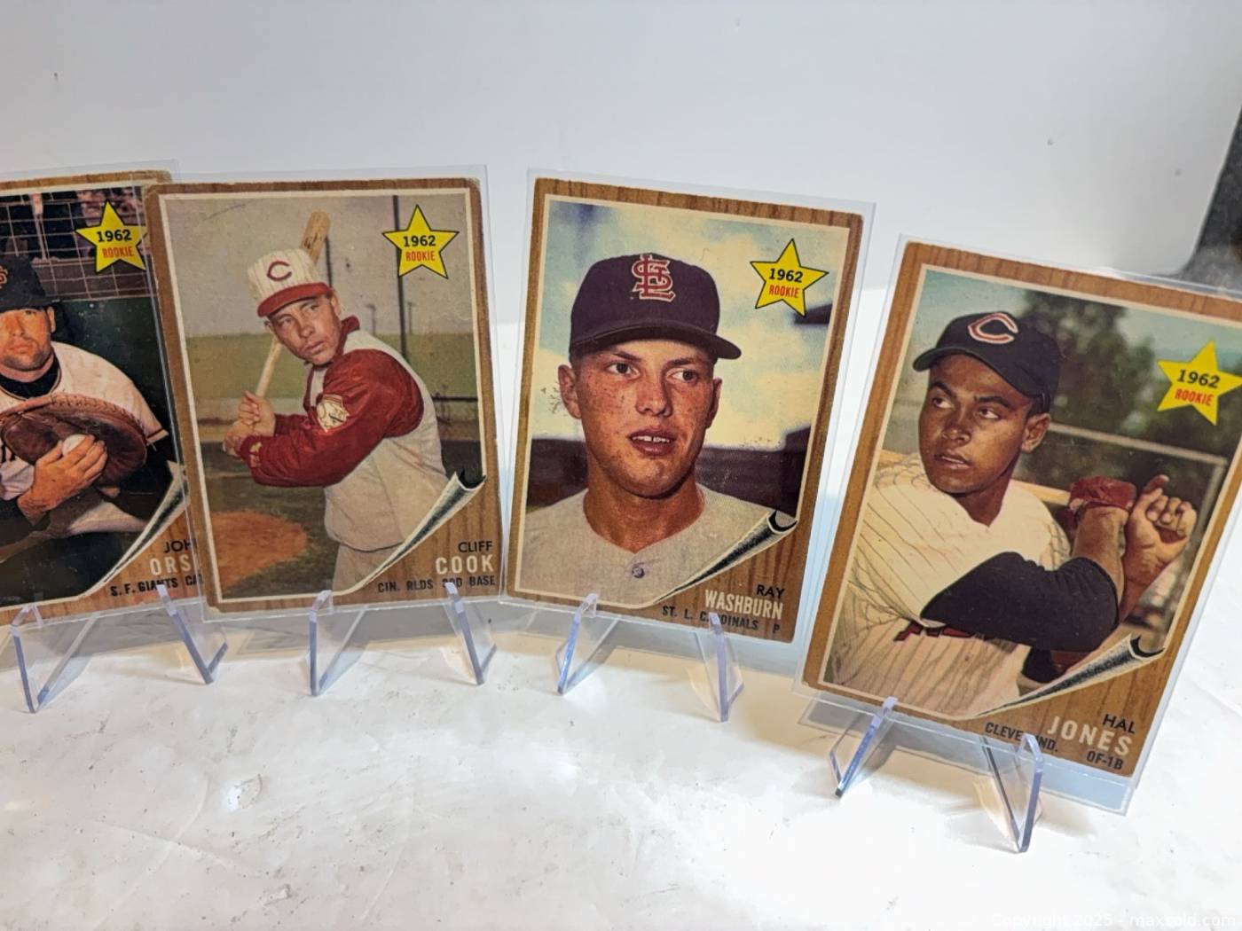 1962 Topps rookie baseball cards – 7 | Maxsold