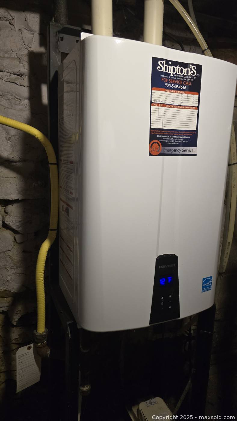 Navien NPE-180A on-demand gas water heater | Maxsold