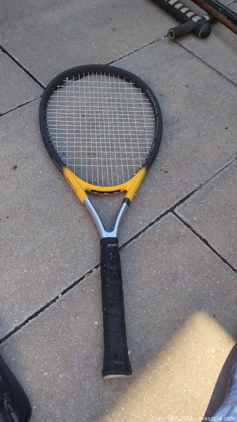 Head Ti.S4 titanium tennis racquet with case | Maxsold