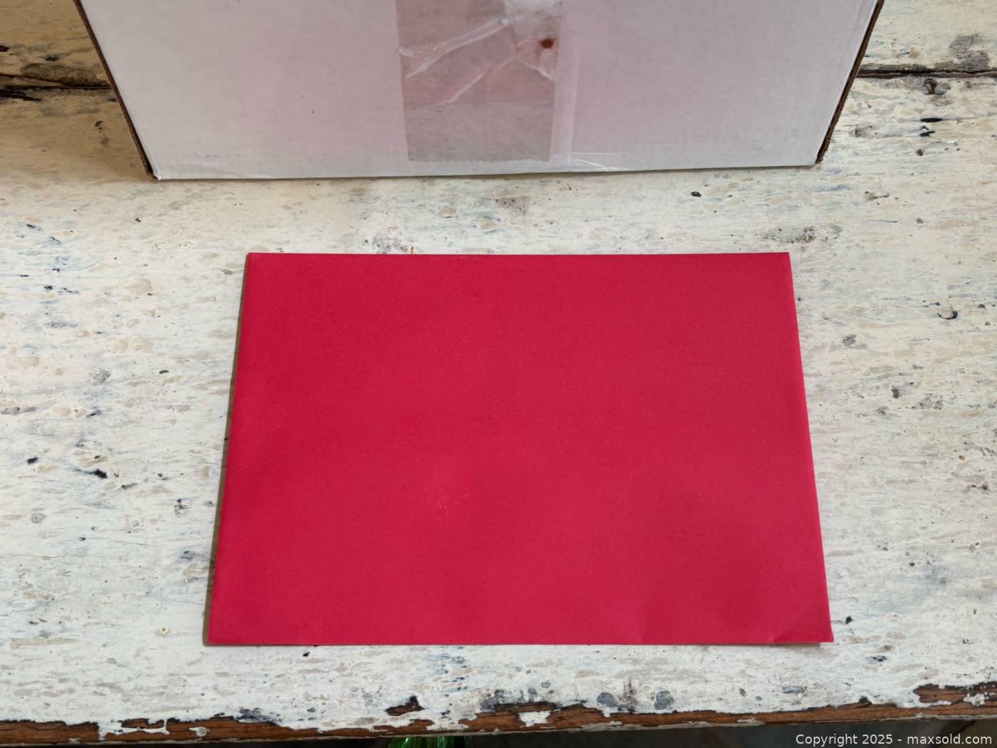 A7 Holiday Red Envelopes 5-1/4 x 7-1/4 in, ~250 | Maxsold