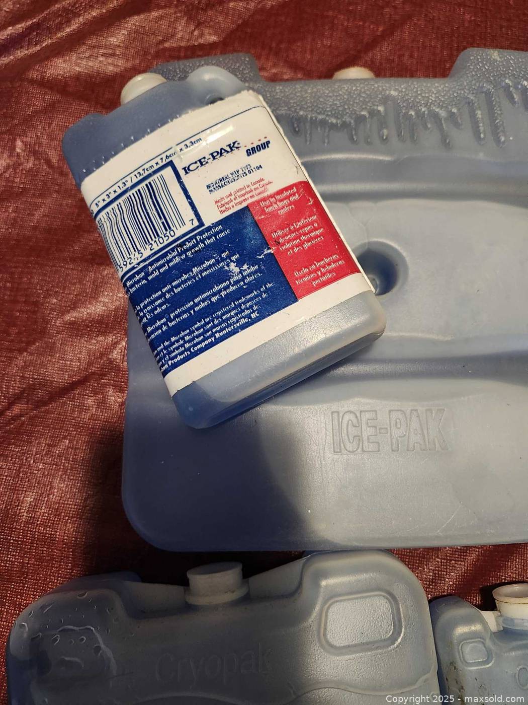 Ice-Pak And Cryopak Freezer Ice Packs, 5 Pieces | Maxsold