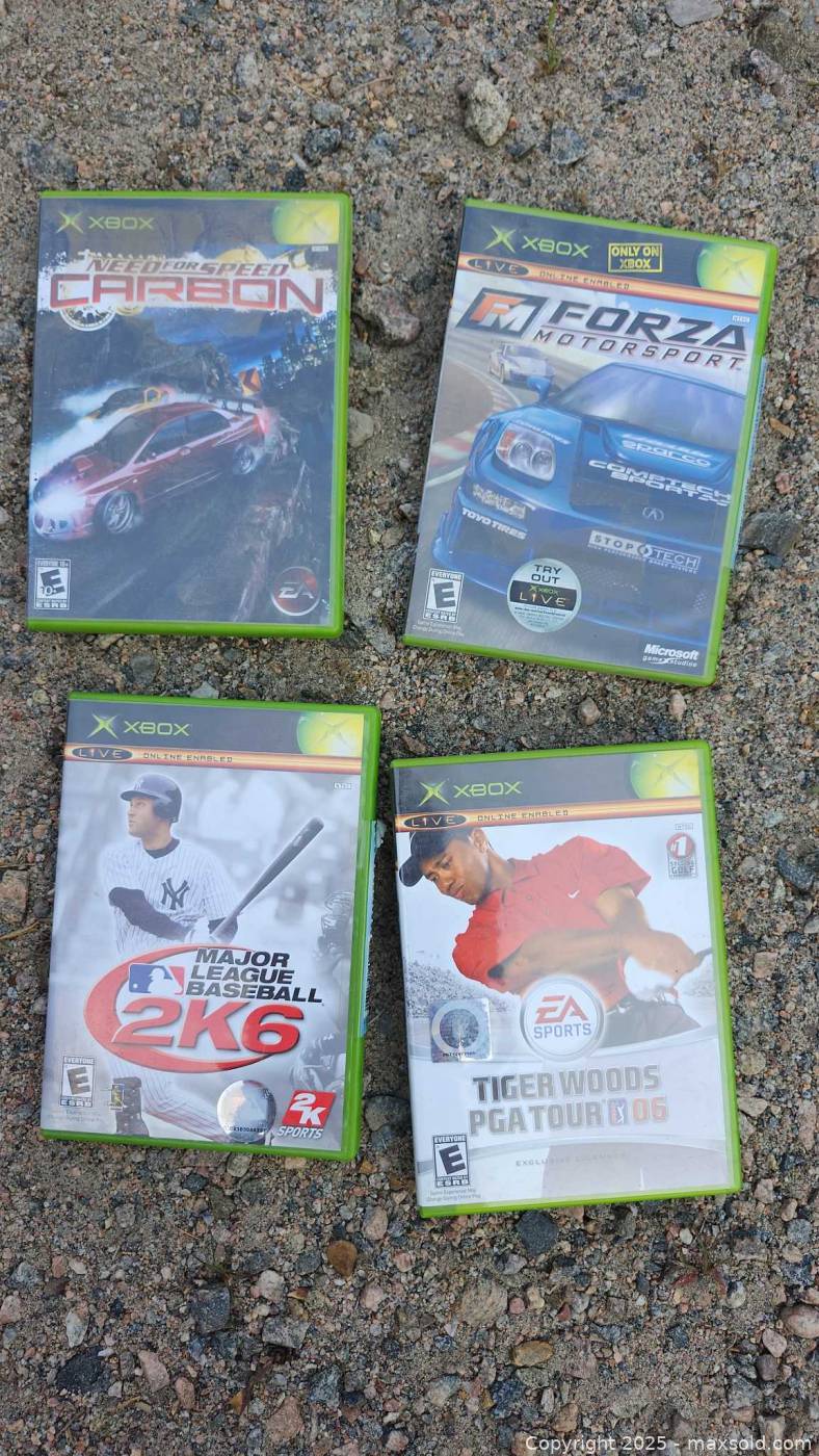 Four Original Xbox Video Games | Maxsold