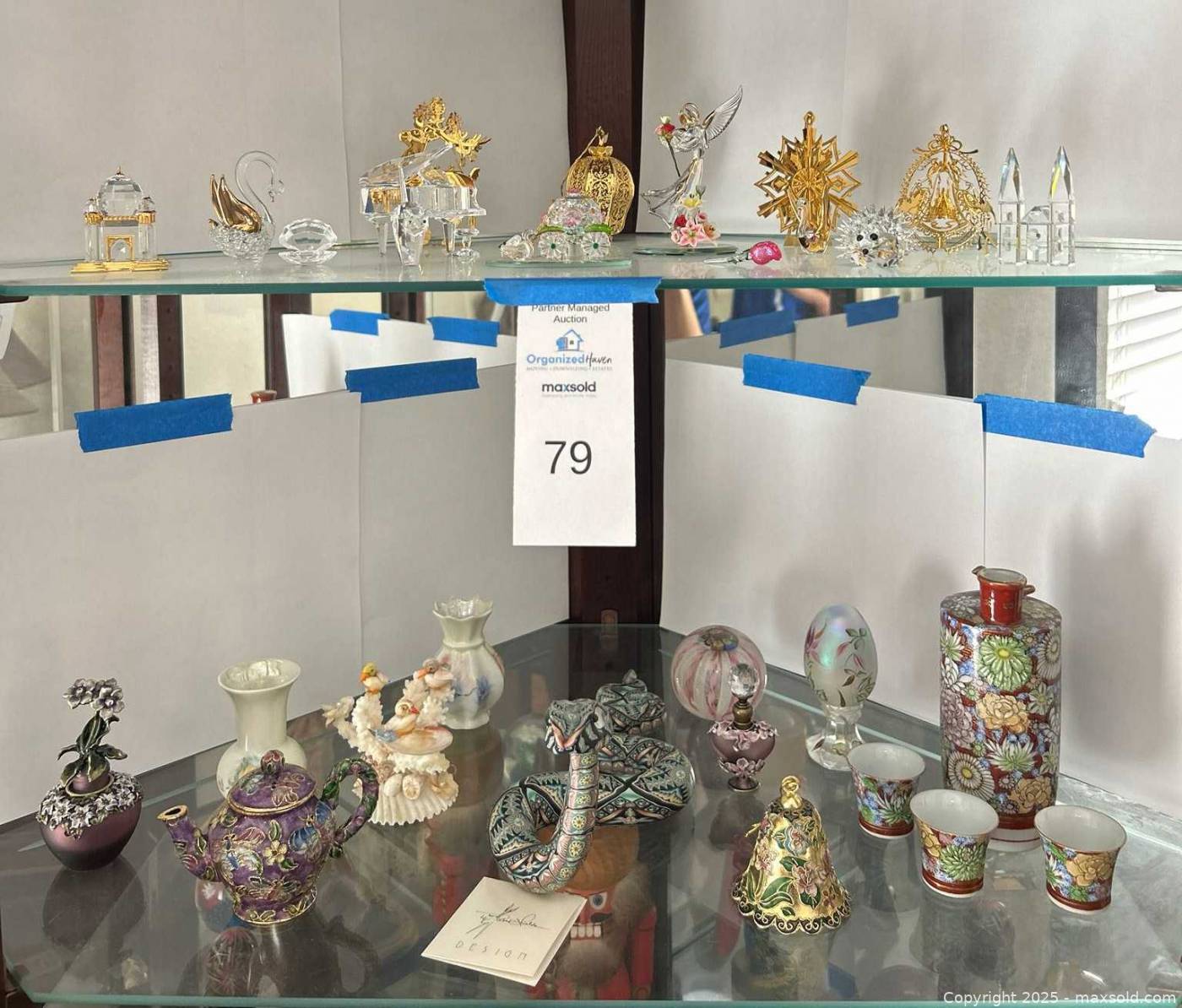 Miniature Cloisonné, Crystal, Art Glass & Porcelain Collectibles | Maxsold