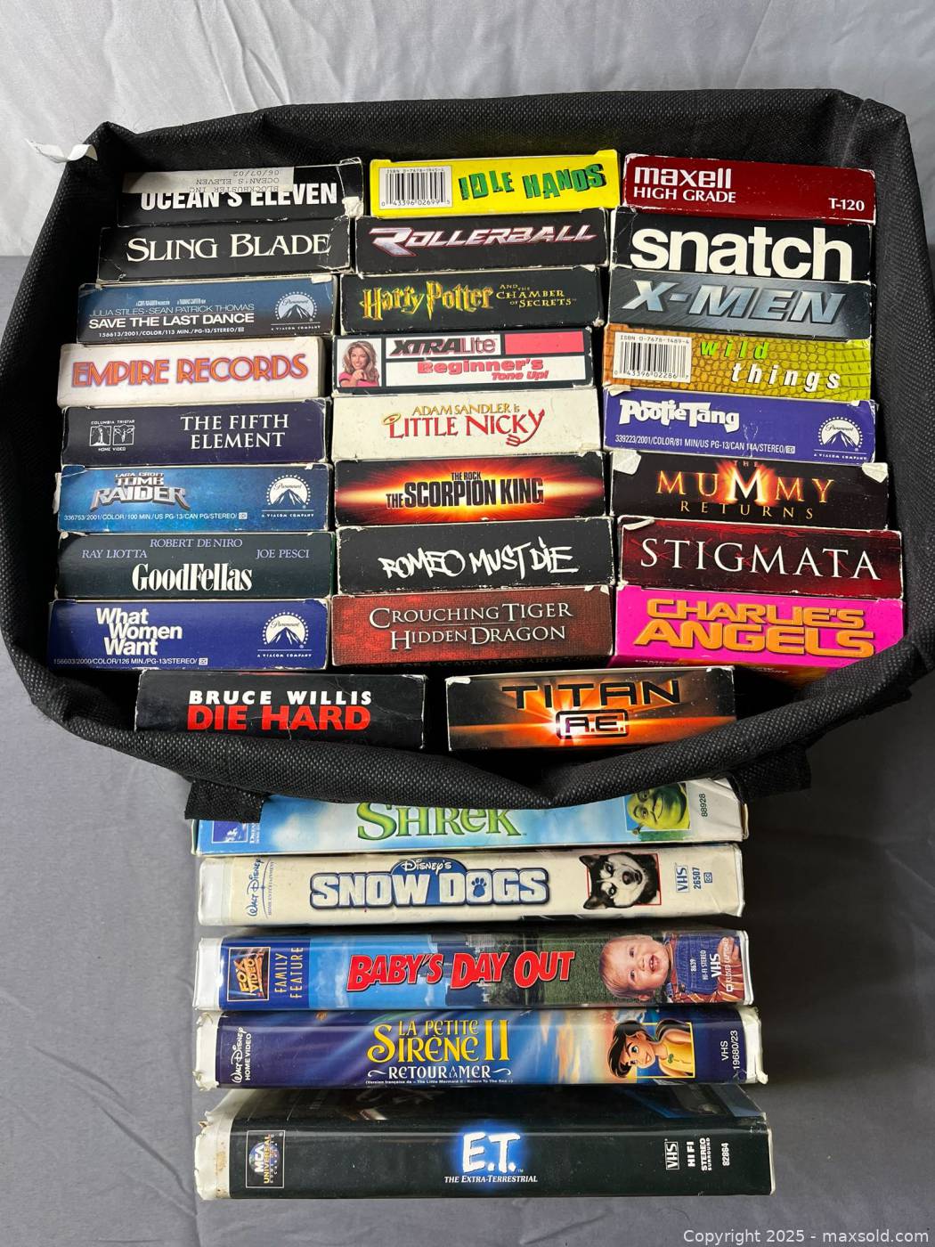 Vintage VHS Tapes Collection (30) | Maxsold