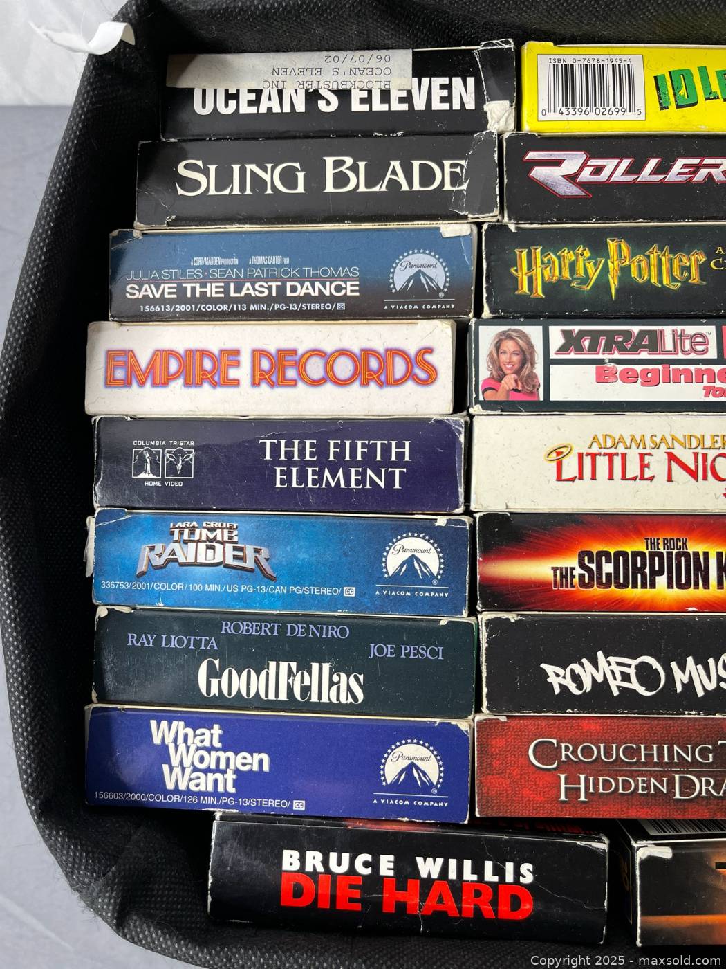 Vintage VHS Tapes Collection (30) | Maxsold