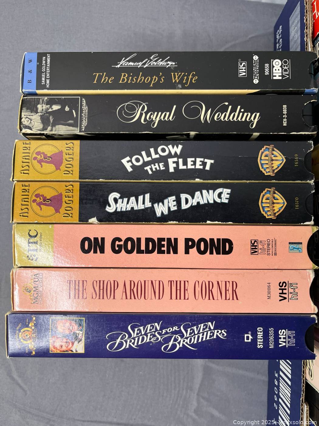 19 classic film VHS tapes | Maxsold