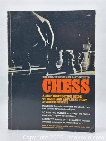 The Collier Quick and Easy Guide to Chess book 1971 | Maxsold
