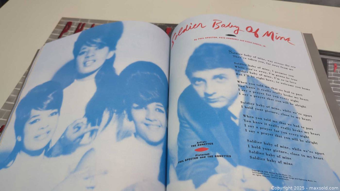 Phil Spector Back to Mono 4-CD box set with booklet | Maxsold