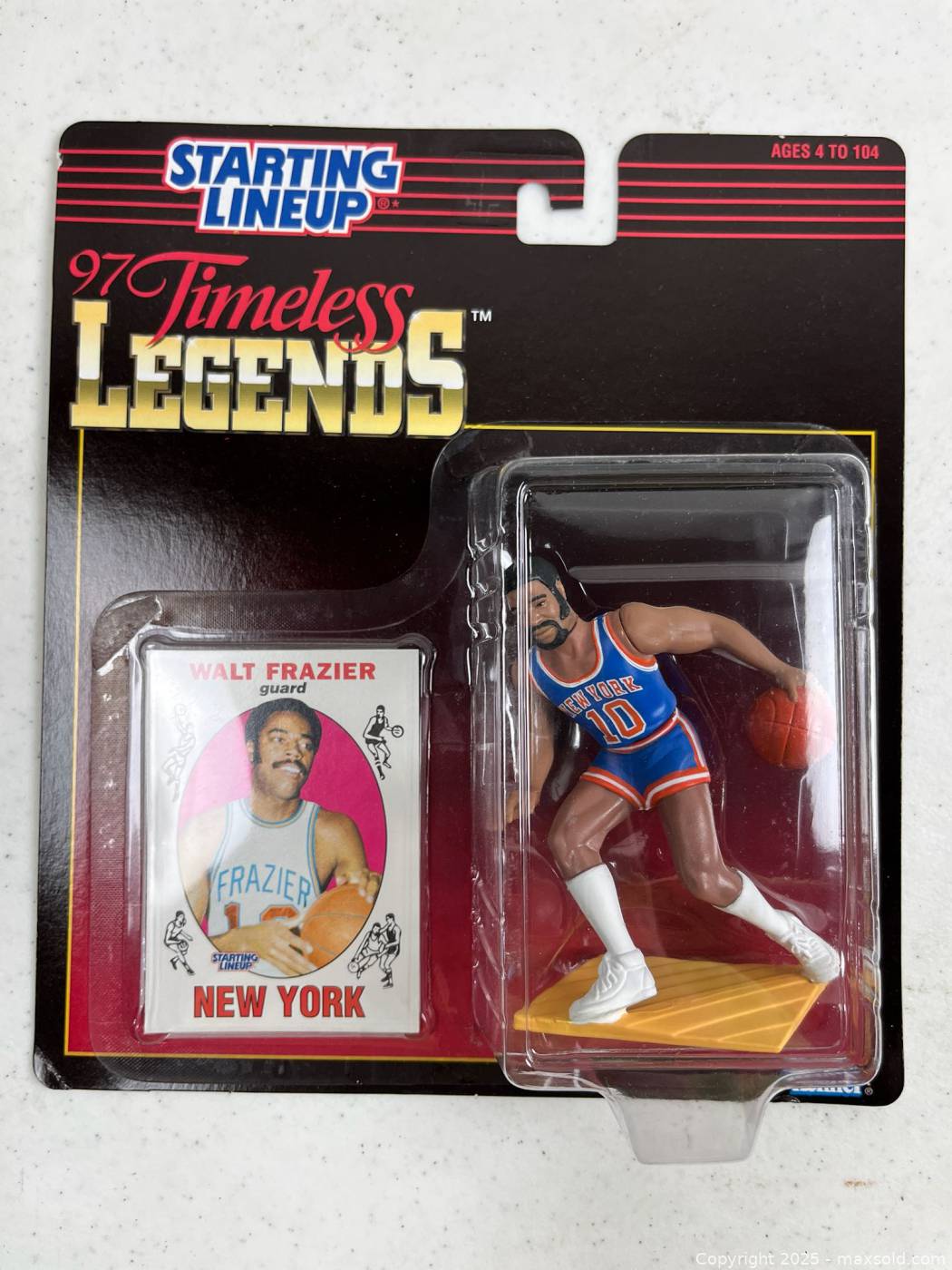 1997 Starting Lineup Walt “Clyde” Frazier | Maxsold