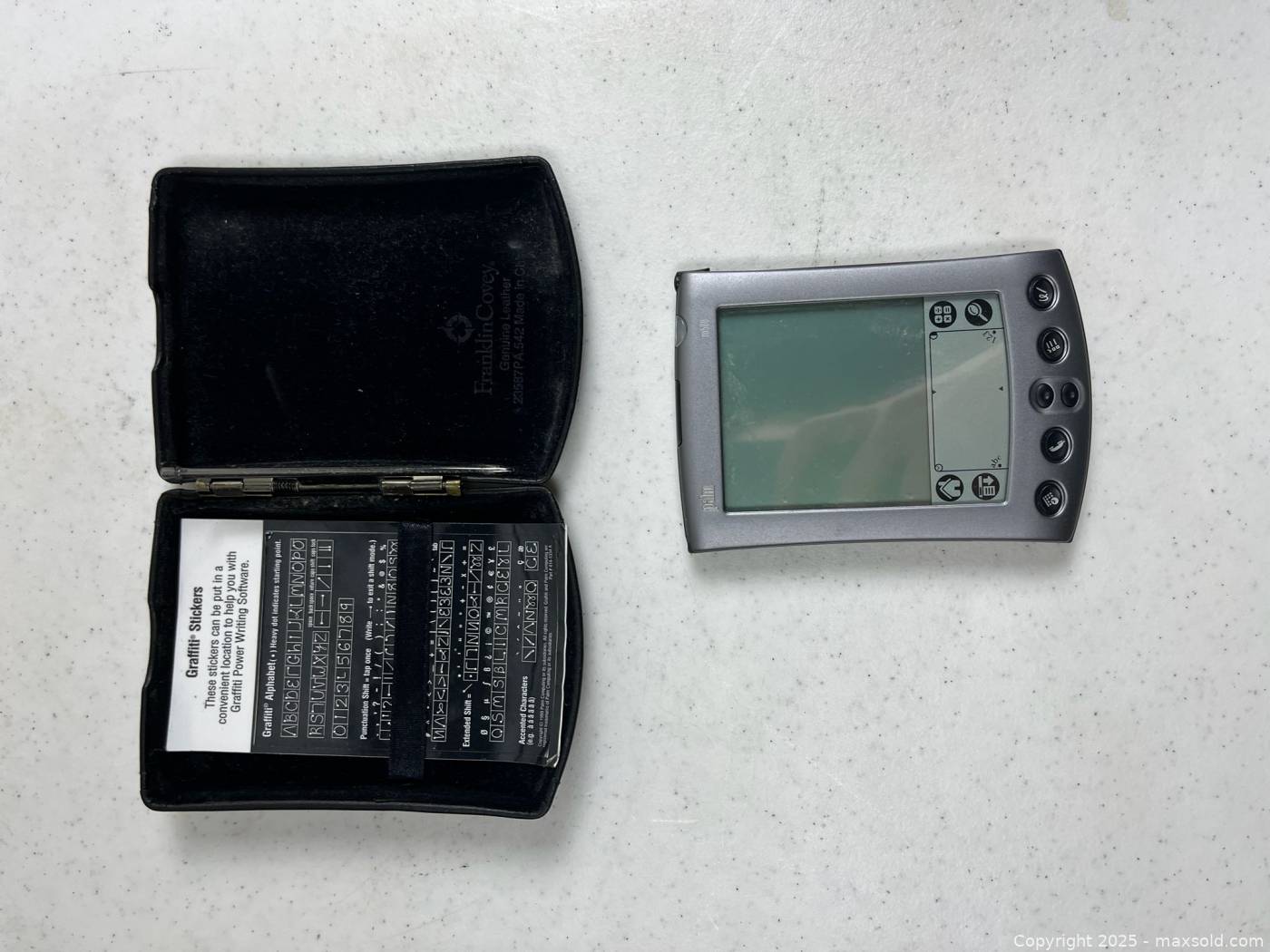 Palm M500 PDA with case and stylus | Maxsold