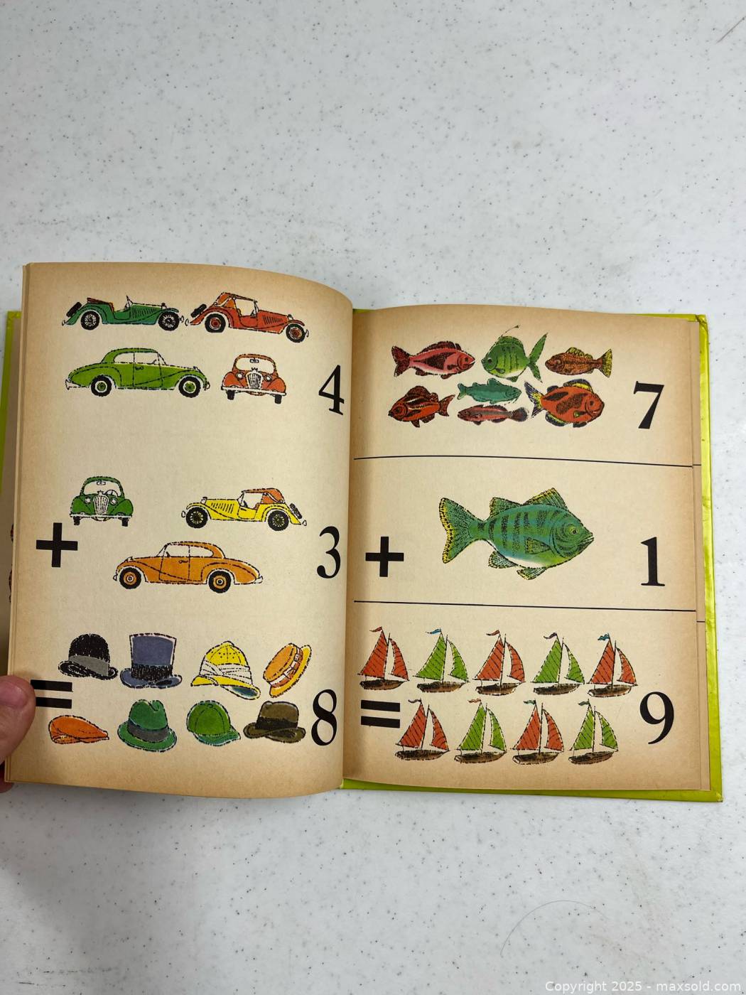 The Counting Book hardcover children’s picture book 1957 | Maxsold
