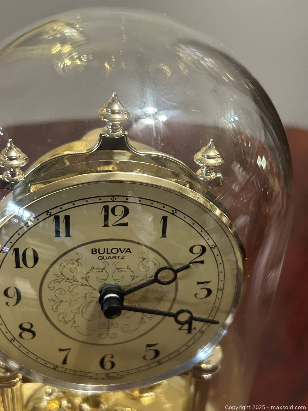 Kern mechanical anniversary clock, Bulova quartz anniversary clock ...