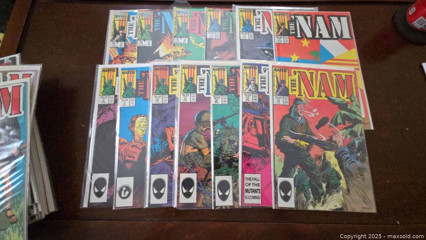 Marvel The 'Nam comic books, 39 issues | Maxsold