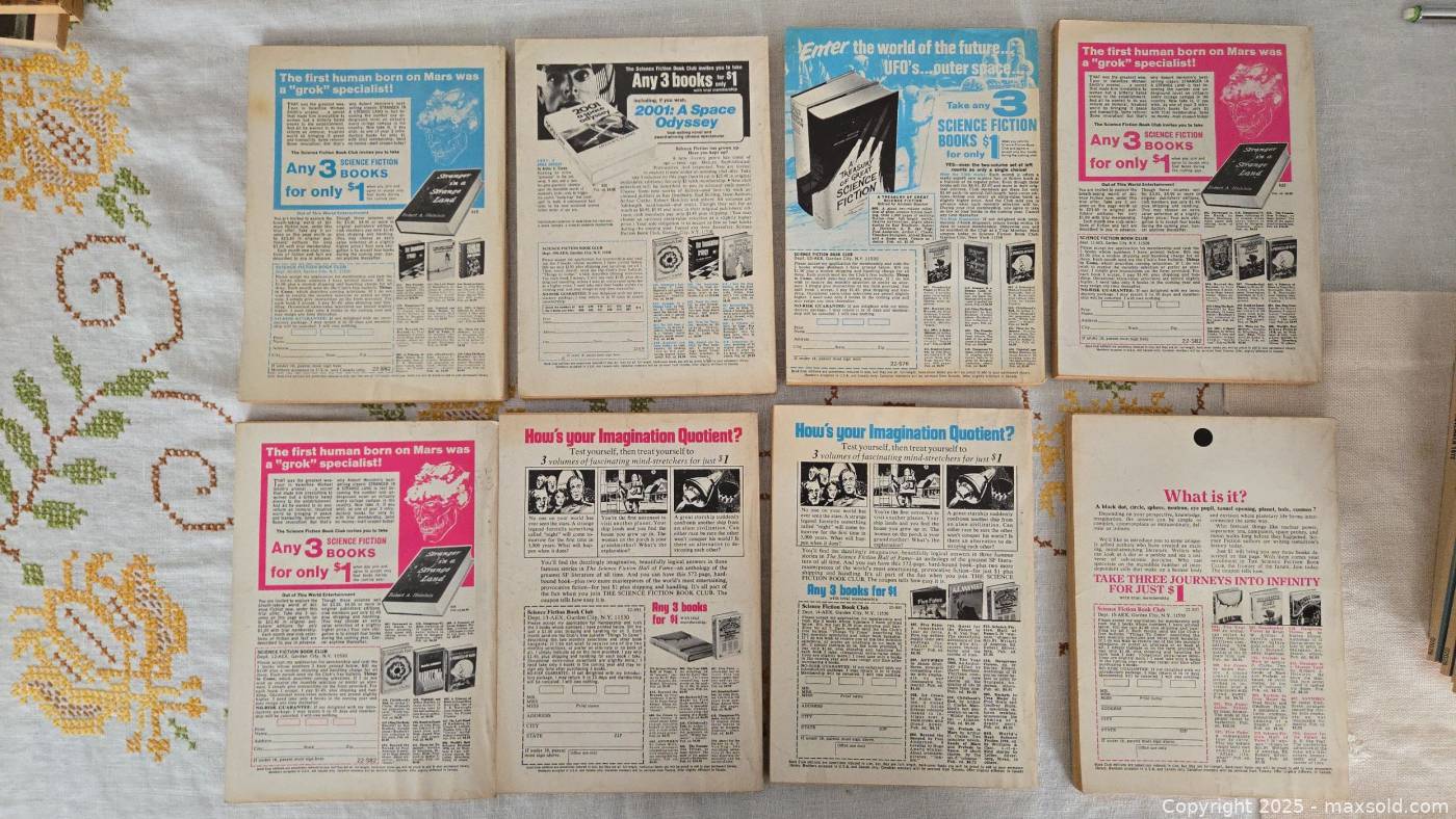 Analog Science Fiction/Science Fact magazines Oct 1970-Nov 1972 | Maxsold