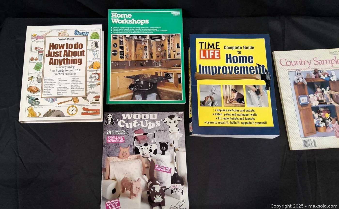 DIY & craft books and magazine set of 5 | Maxsold
