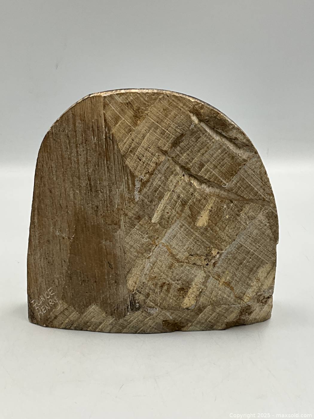 Signed Eunice Henry Mother & Child Stone Sculpture | Maxsold