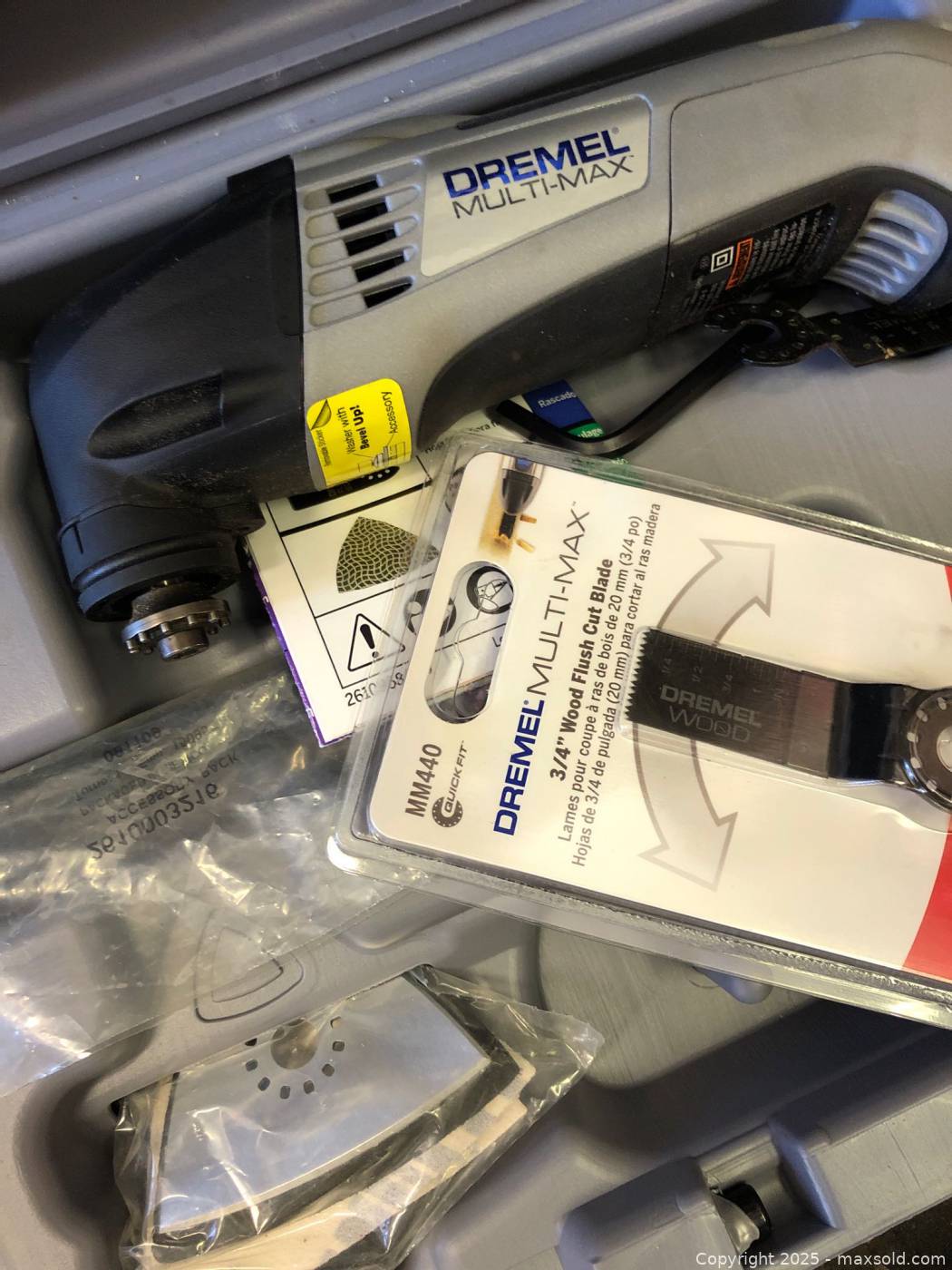 Dremel MultiPro rotary tool, Multi-Max oscillating tool with cases and ...