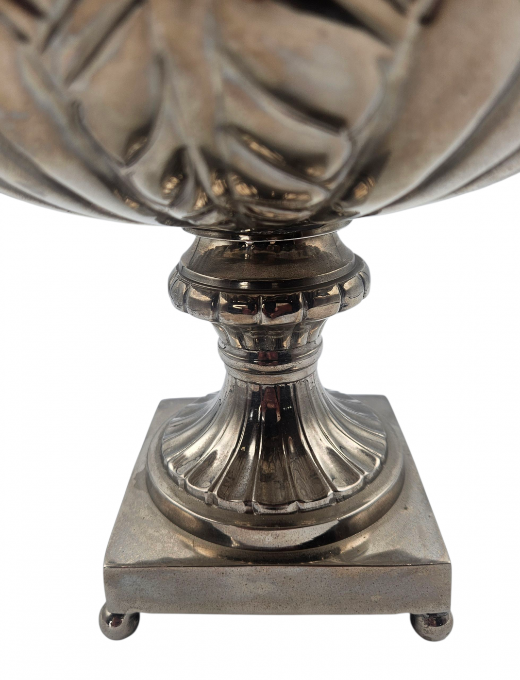 Silver plated pedestal compote 9"H 9.5"Dia | Maxsold