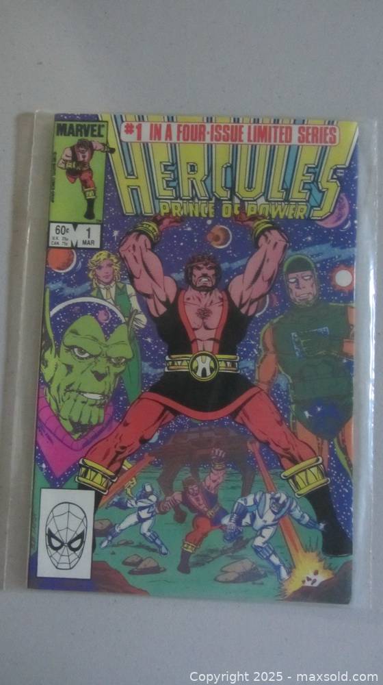 Marvel Hercules: Prince of Power Volume 2 Issues 1-3 1984 | Maxsold