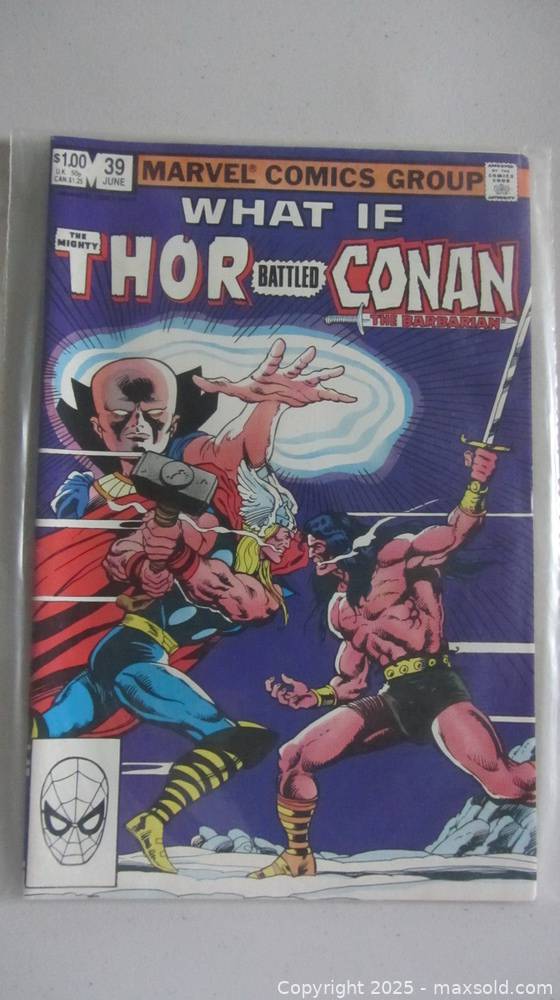 Marvel What If? Thor Vs Conan Comic Books | Maxsold