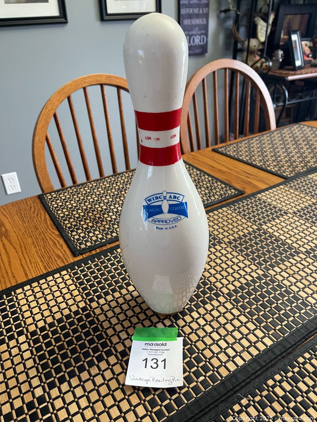 AMF Amflite II plastic-coated bowling pin | Maxsold