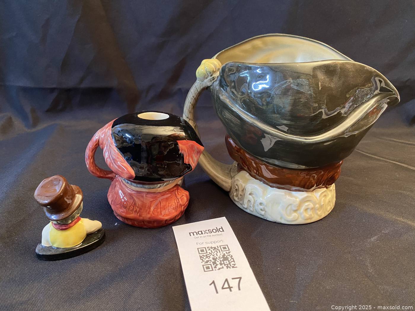 Royal Doulton Toby Jugs and Bust | Maxsold