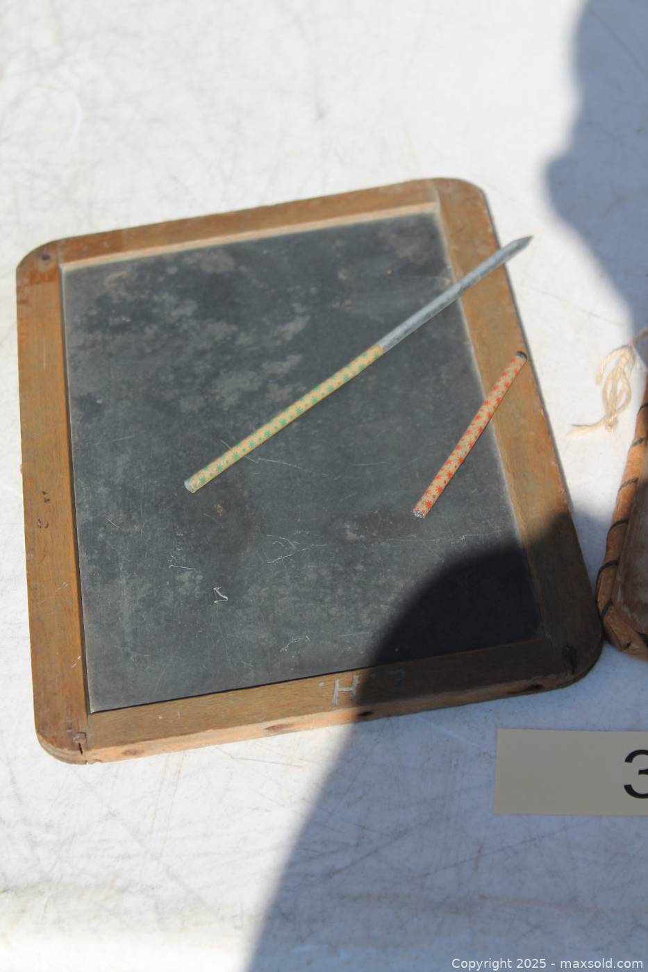 Double-Sided Slate School Boards With Pencils | Maxsold