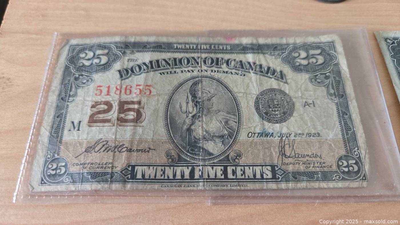 Canadian & U.S. coins and banknotes lot | Maxsold