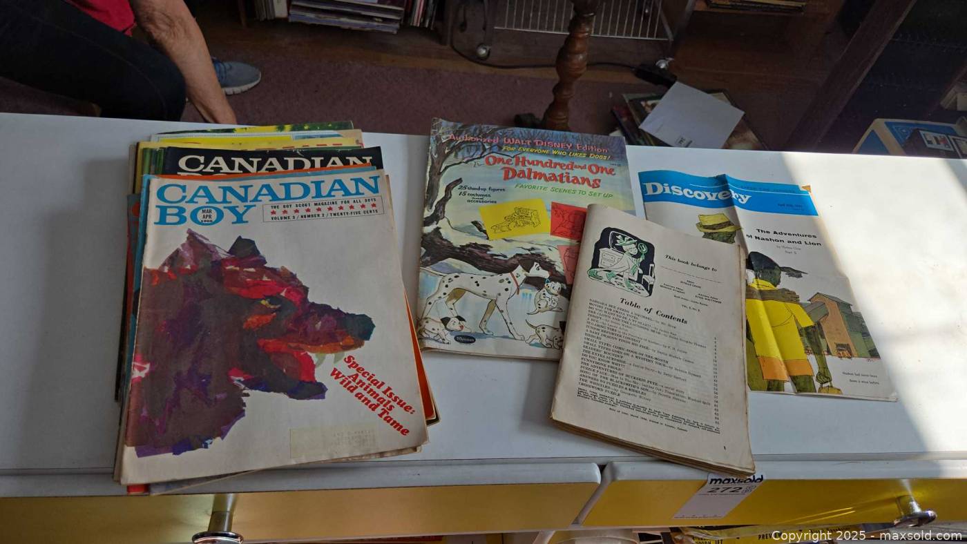 Children's vintage activity and scout magazines | Maxsold