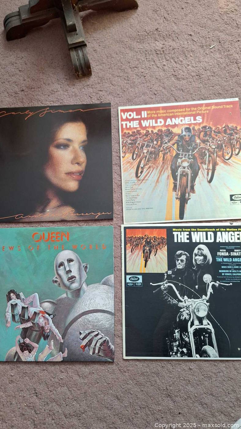 12 assorted 12-inch vinyl LP records | Maxsold