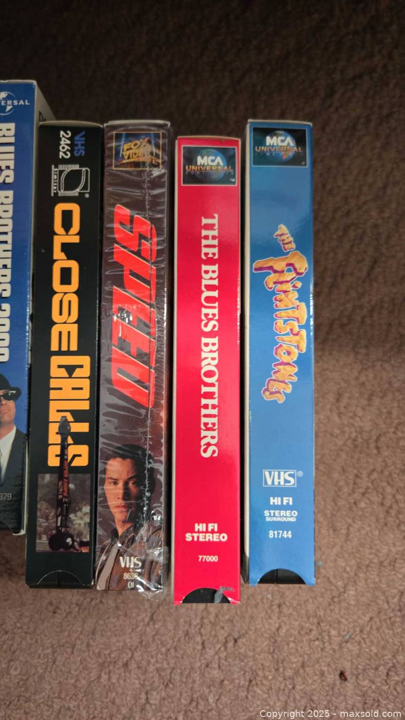 VHS tapes: Sopranos S1–4 box sets, 8 movies | Maxsold