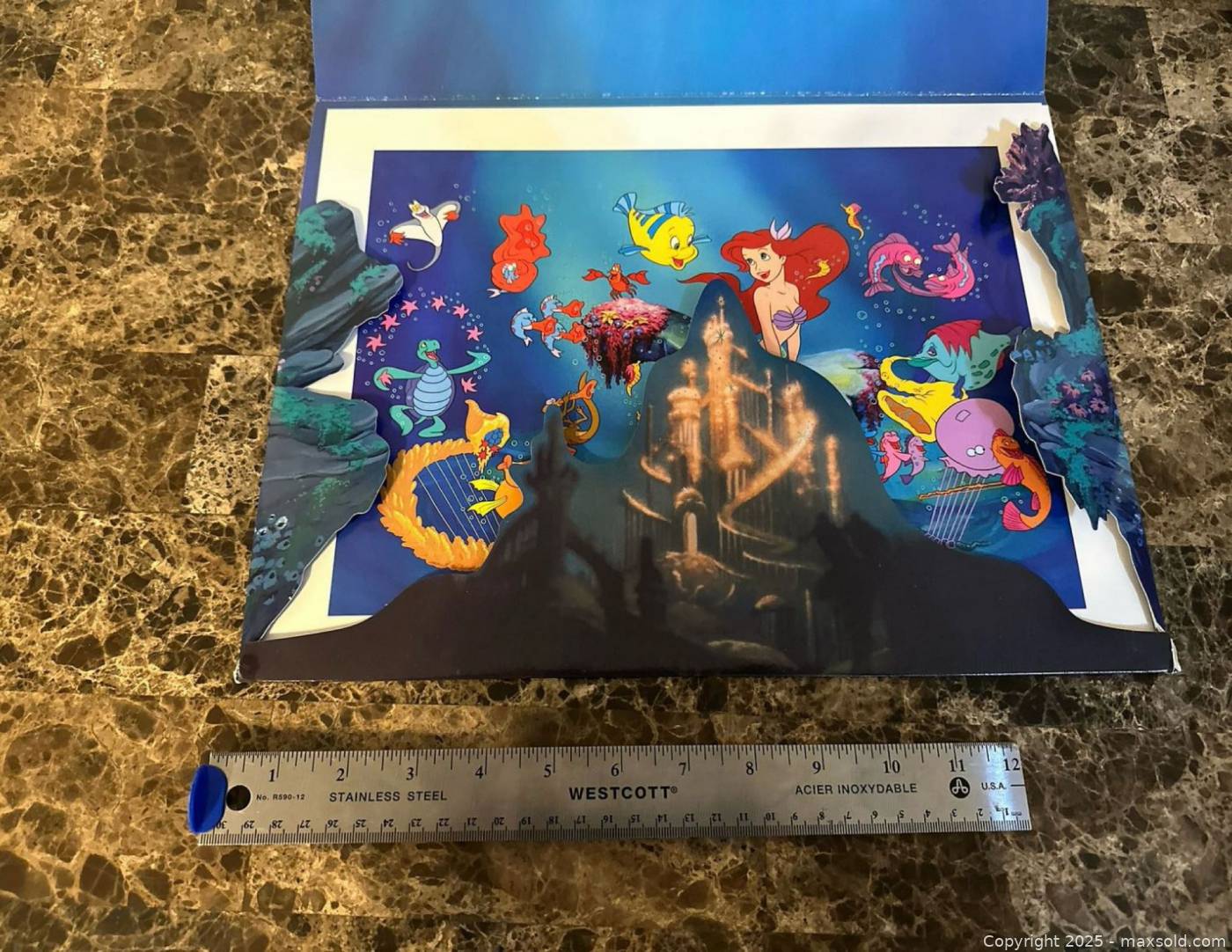 Disney Little Mermaid lithograph portfolio | Maxsold
